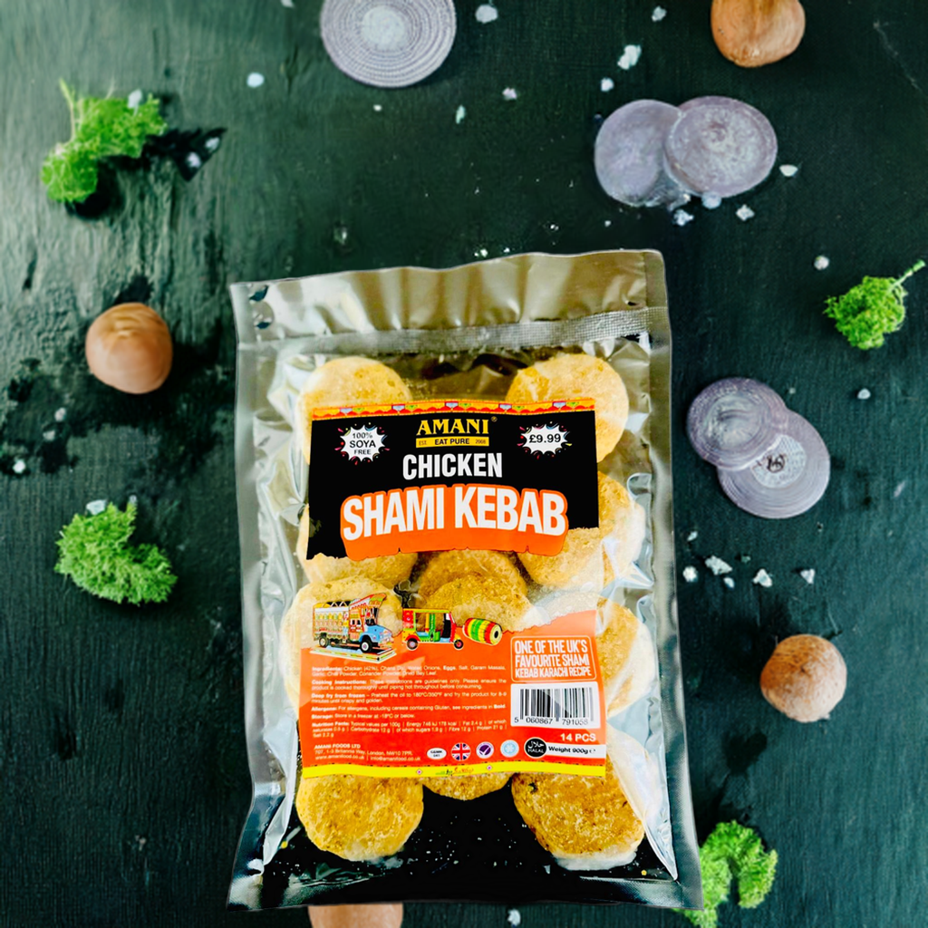 Amani Chicken Shami Kebab - 14 Pcs (900g) – Foodukaan.co.uk